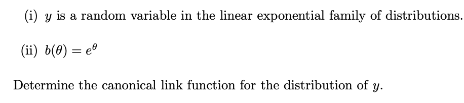 Solved Problem 3 (10 points) You are given: (i) y is a | Chegg.com
