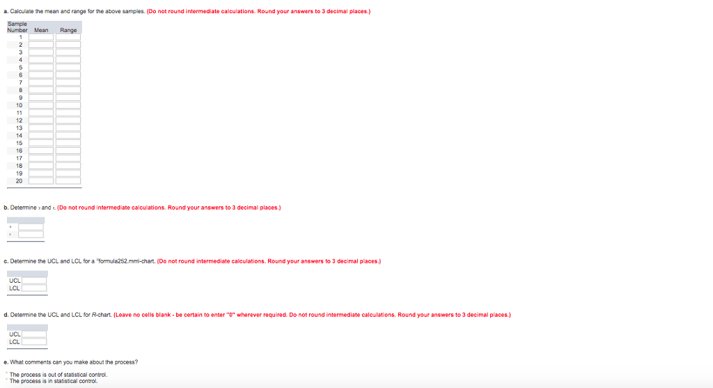Solved exhibit 13.7 Factor for Determining from R the | Chegg.com