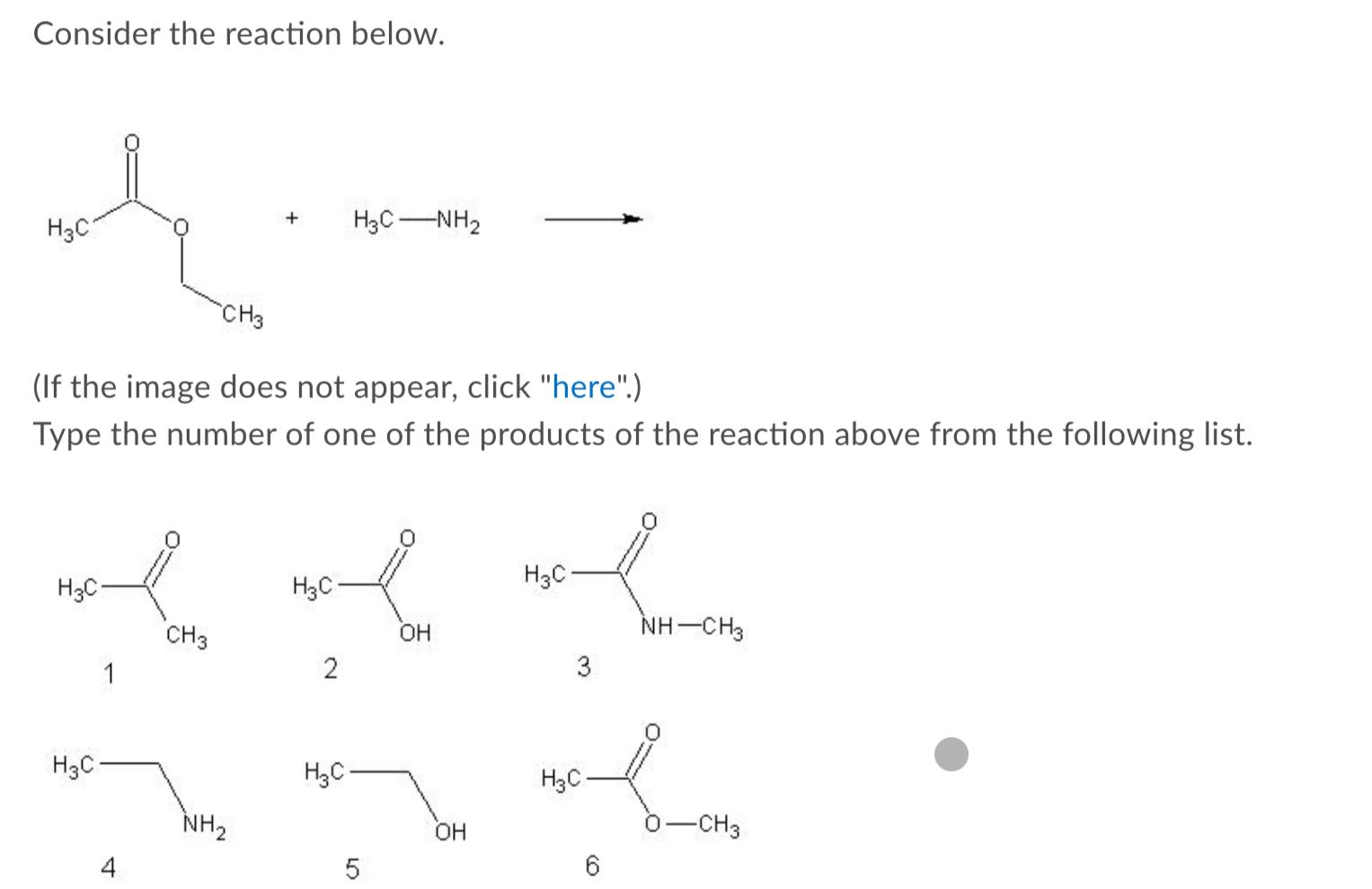 Solved Consider the reaction below. + H3c1 H3C-NH2 CH3 (If | Chegg.com