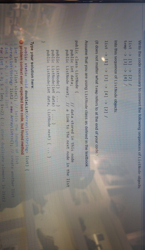 Solved Write the code necessary to convert the following | Chegg.com
