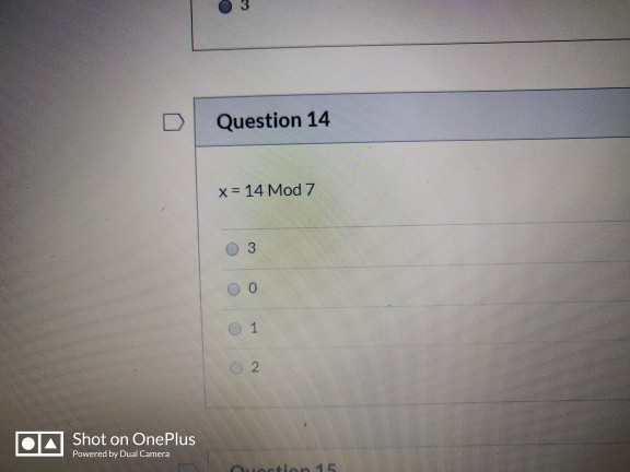 Solved Question 15 a copy of the value is sent to a | Chegg.com