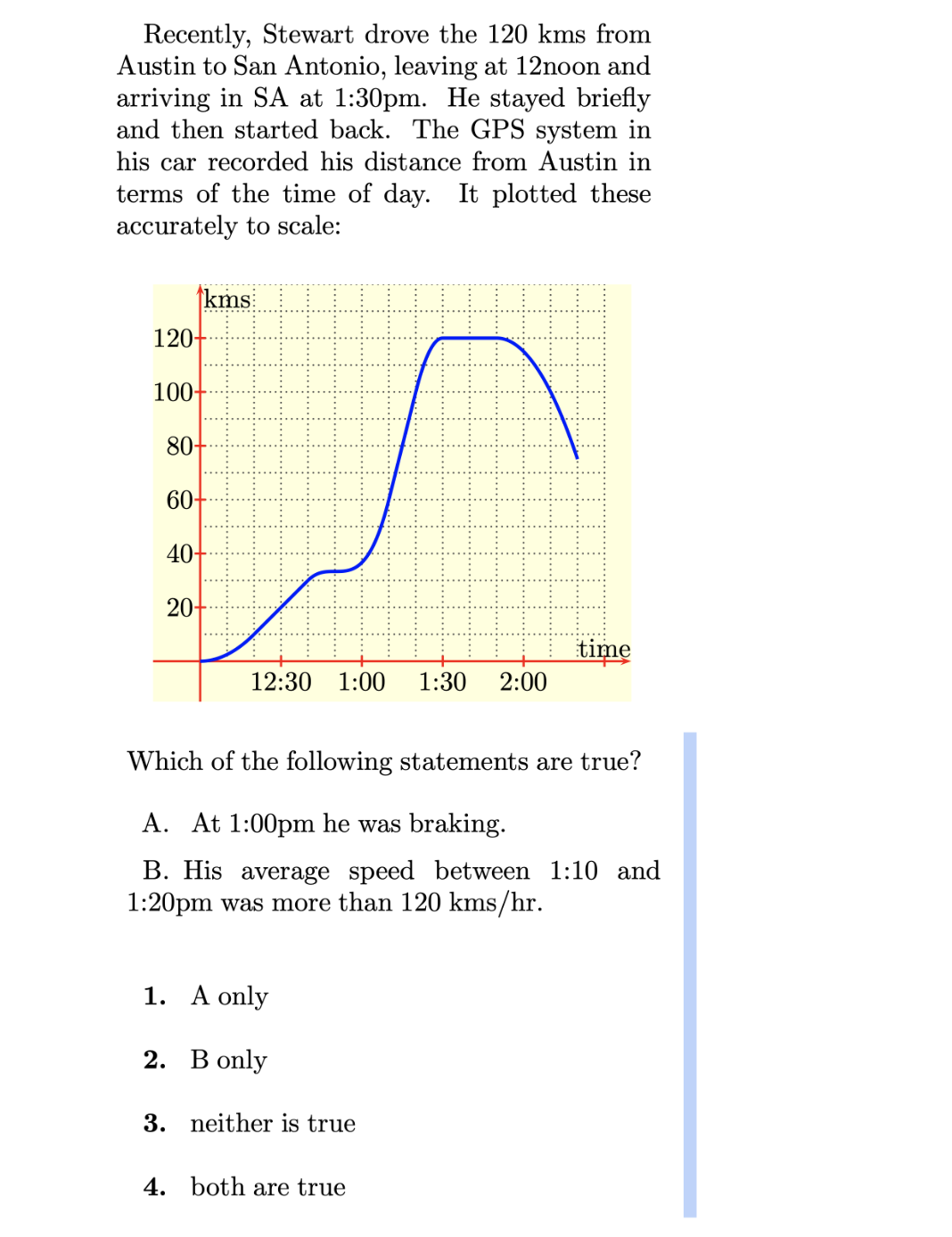 Solved Which of the following statements are true?A. ﻿At | Chegg.com