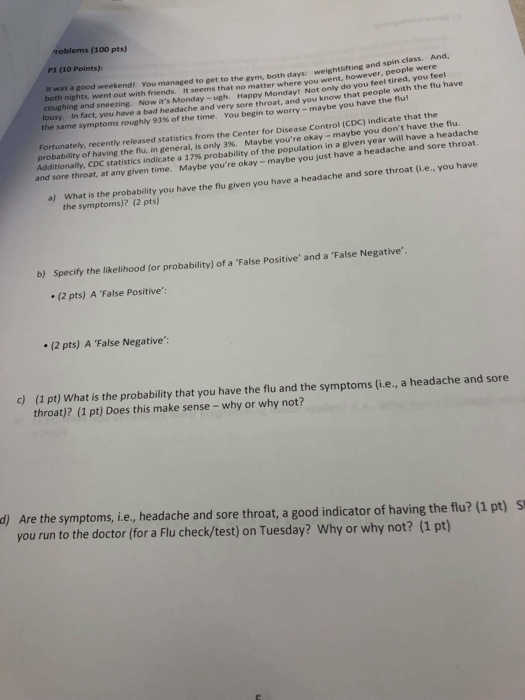 Solved roblems (100 pts) P1 (10 Points): And, weightlifting | Chegg.com