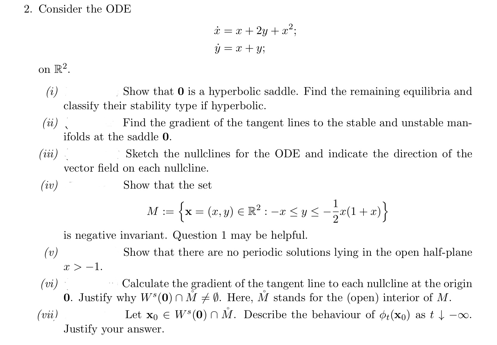 Solved Plz solve part (v), (vi) and (vii) in full sentences | Chegg.com