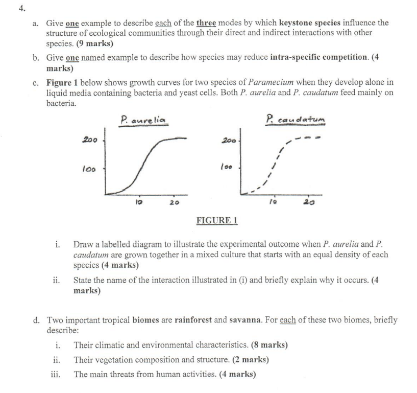 Solved a. Give one example to describe each of the three | Chegg.com