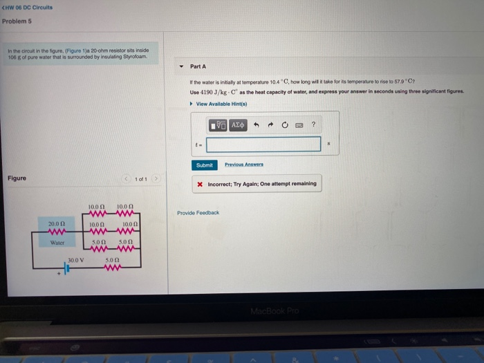 Solved (HW 06 DC Circuits Problem 5 In the circuit in the | Chegg.com
