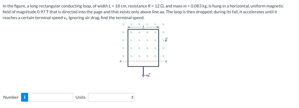 Solved In the figure, a long rectangular conducting loop, of | Chegg.com