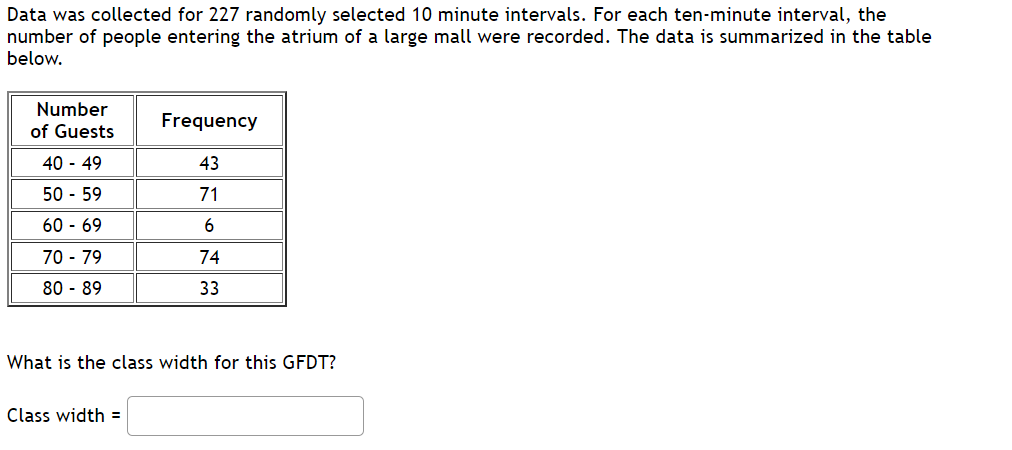 Solved Data was collected for 227 randomly selected 10 | Chegg.com