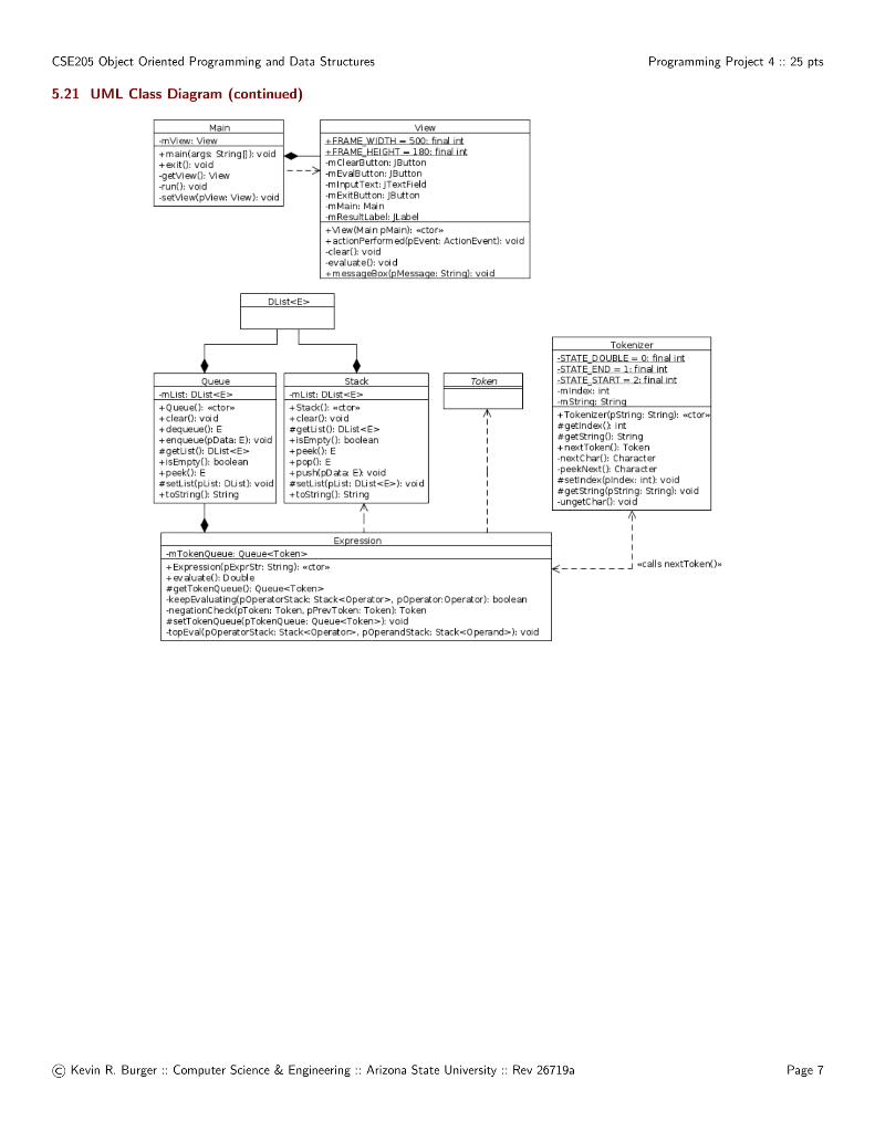 CSE205 Object Oriented Programming and Data | Chegg.com