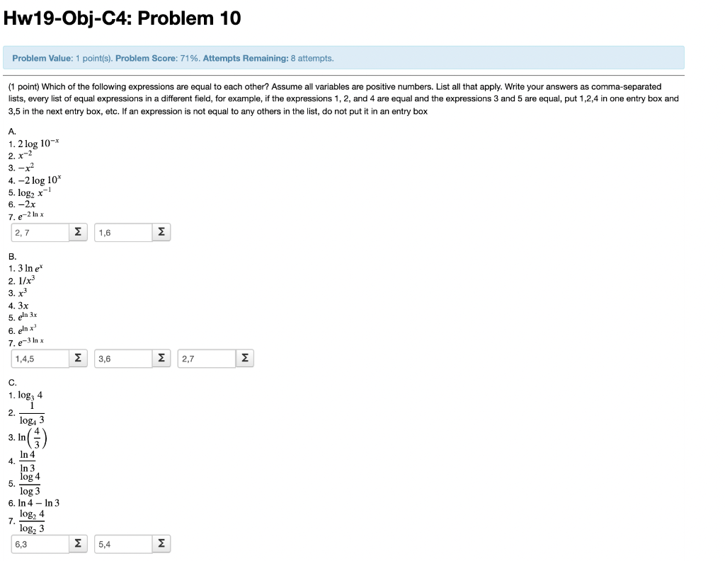 Solved Hw19-Obj-C4: Problem 10 Problem Value: 1 point(s). | Chegg.com