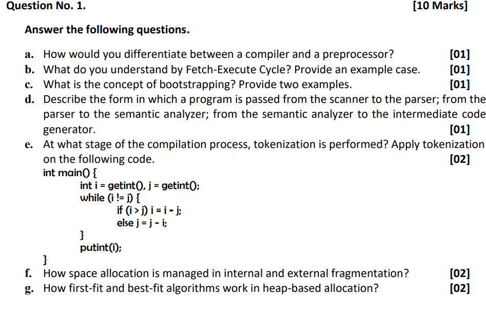 Solved instructions subject is theory of programming | Chegg.com