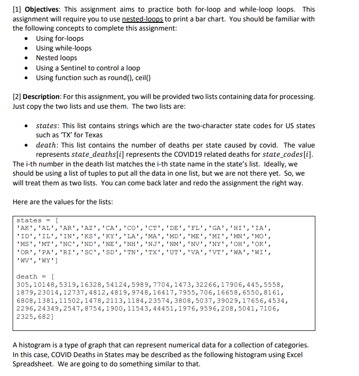 Solved [1] Objectives: This assignment aims to practice both | Chegg.com