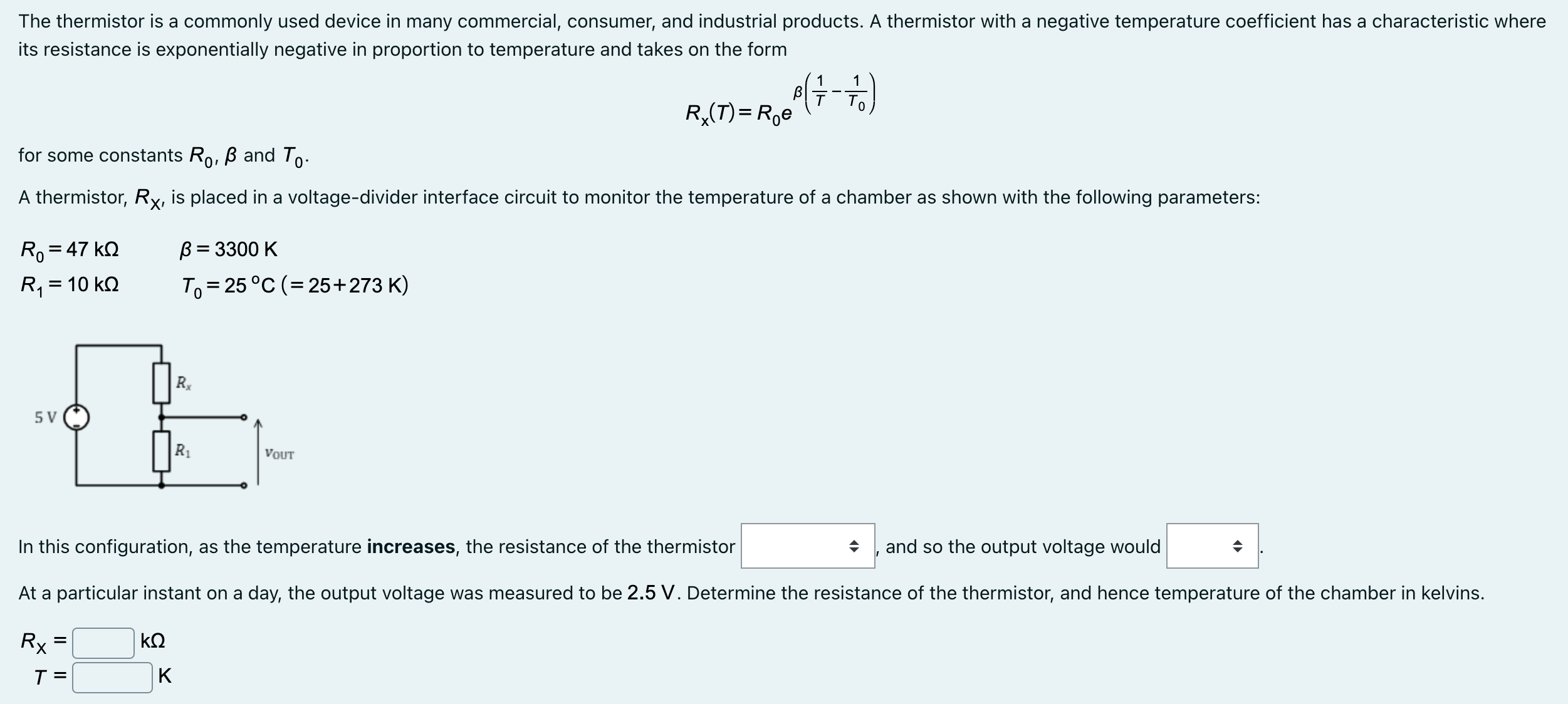 Solved \\[ R_{\\mathrm{x}}(T)=R_{0} | Chegg.com