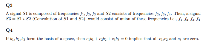 Solved A signal S1 is composed of frequencies fi, f2. fs and | Chegg.com