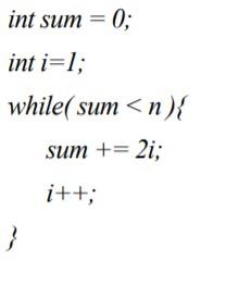 Solved int sum = 0; int i=1; while( sum | Chegg.com