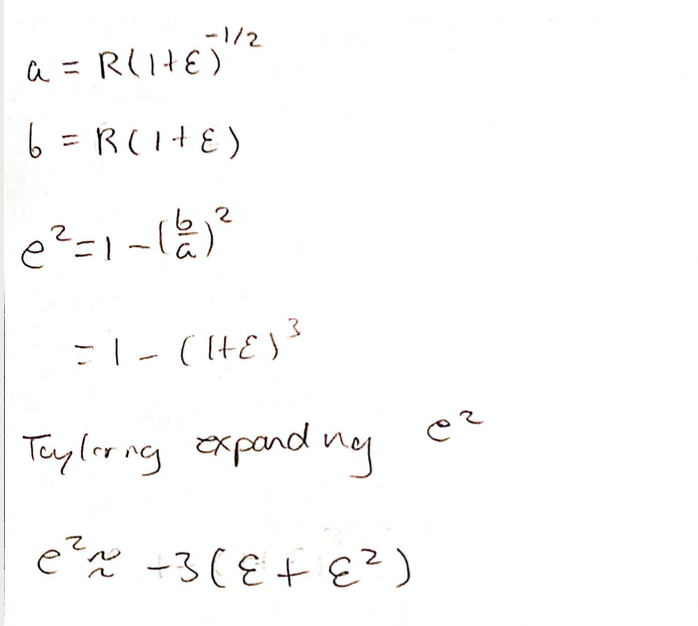 Solved (b) Using Taylor expansions, expand e2 as a | Chegg.com