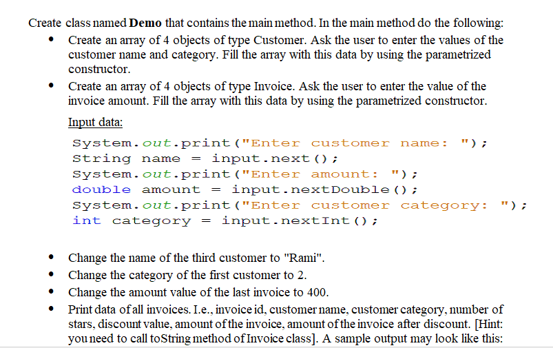 Solved Write A Java Program That Performs The Following 