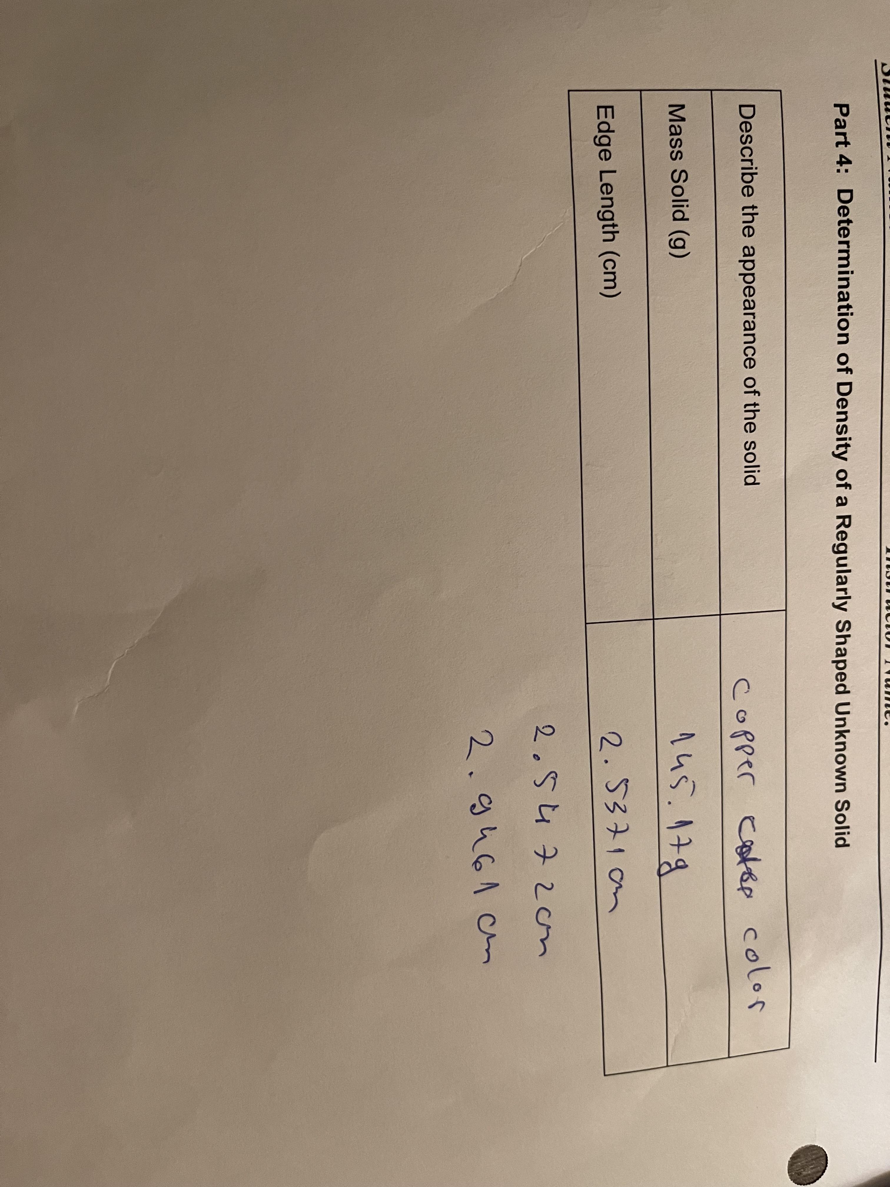Part 1: The Density of Gases Rank the three gases | Chegg.com