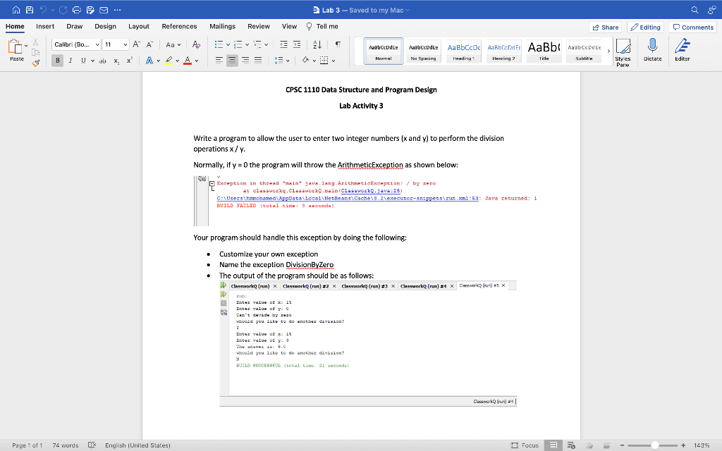 Solved CPSC 1110 Data Structure and Program Design Lab | Chegg.com
