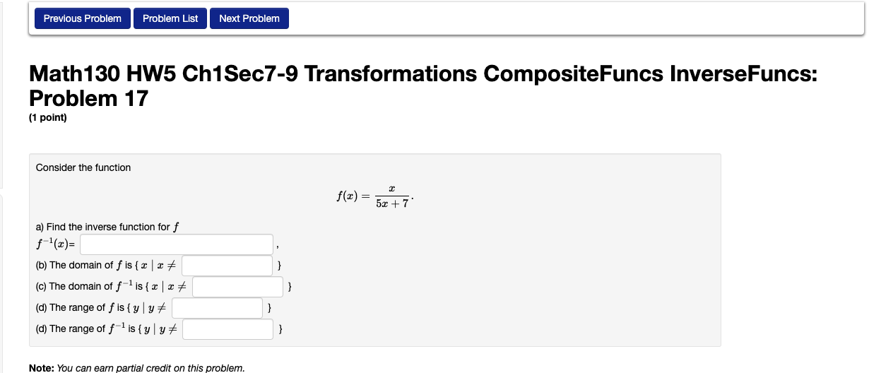 Solved Math130 HW5 Ch1Sec7-9 Transformations CompositeFuncs | Chegg.com