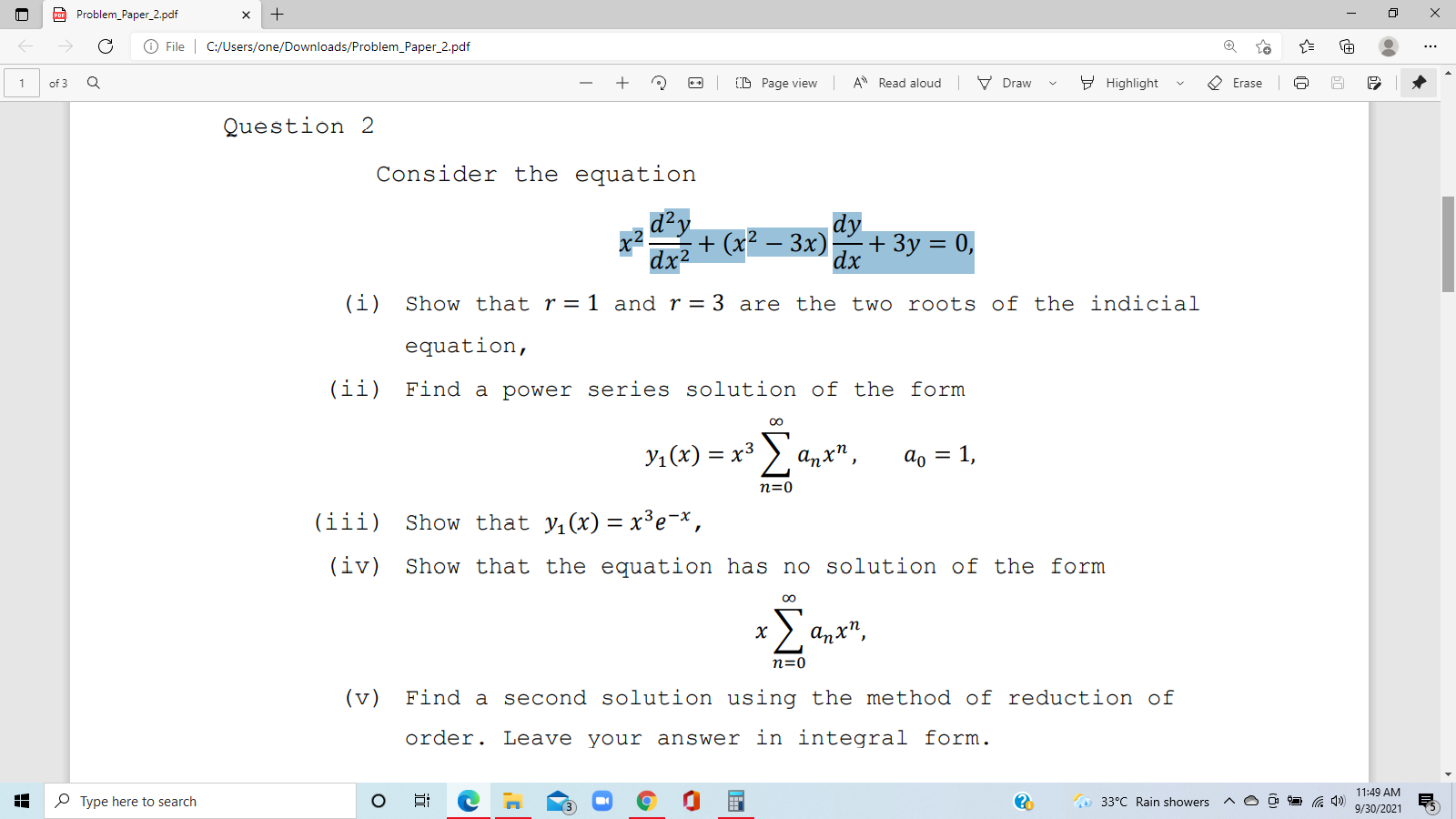 Solved Problem_Paper_2.pdf х + - File | Chegg.com