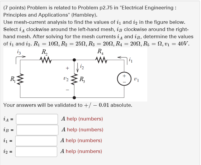 Solved 7 Points Problem Is Related To Problem P2 75 In