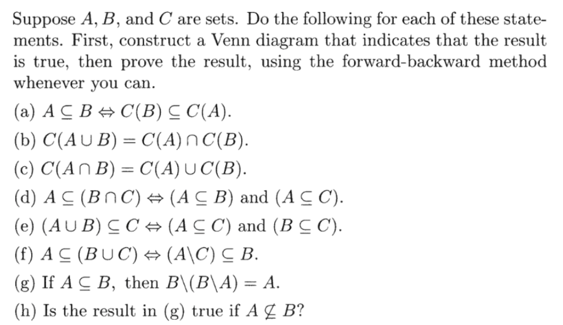 Solved Real analysis Please show each step and how you got | Chegg.com