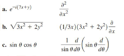 Solved Determine if the functions of the first column with | Chegg.com