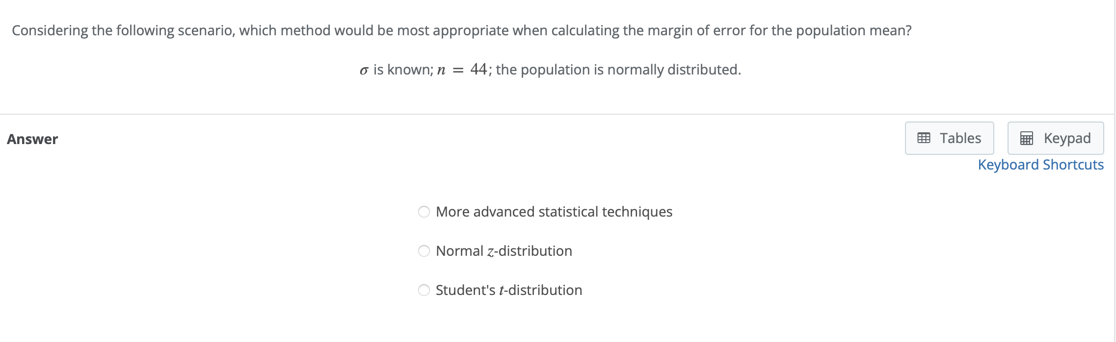 Solved Considering the following scenario, which method | Chegg.com Solved Considering the following scenario, which method | Chegg.com