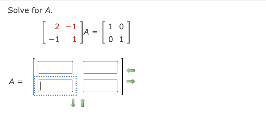 Solved Solve for A. | Chegg.com