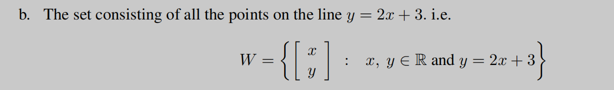 Solved Prove or disprove that the set W is a vector space | Chegg.com