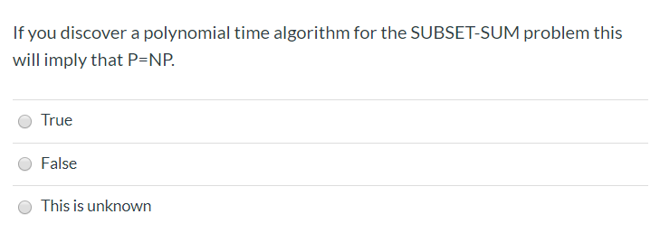 Solved If You Discover A Polynomial Time Algorithm For The 