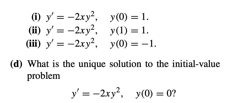 Solved 6. Even simple looking differential equations can | Chegg.com