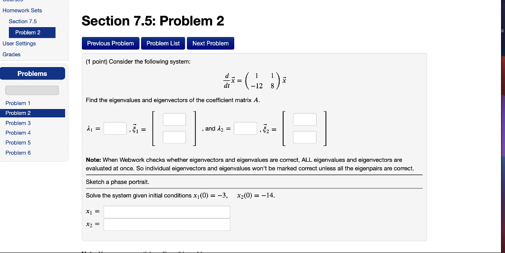 Solved Homework Sets Section 7.5: Problem 2 Section 7.5 | Chegg.com