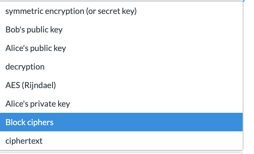 Solved symmetric encryption (or secret key) Bob's public key | Chegg.com