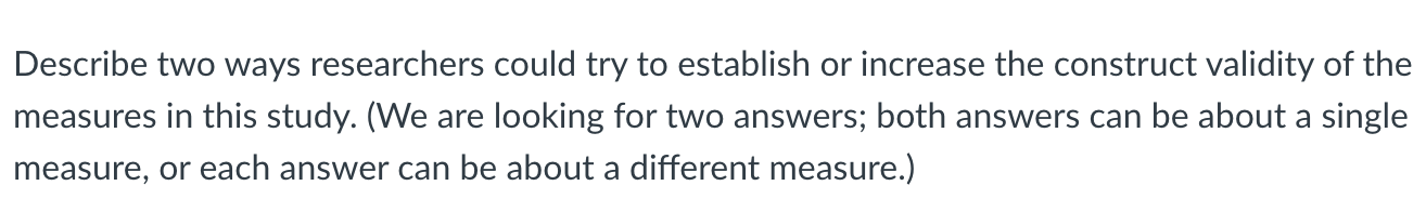Solved A team of Psych 209 student researchers observe that | Chegg.com