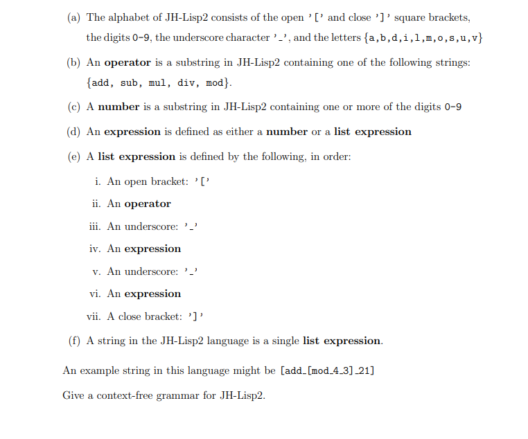 Give context-free grammars that generate the | Chegg.com