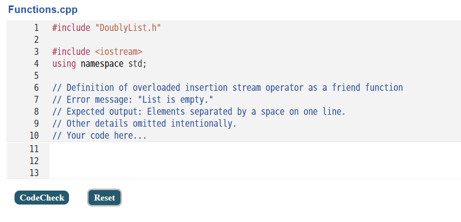 Solved For this lab, refer to the DoublyList class and the | Chegg.com