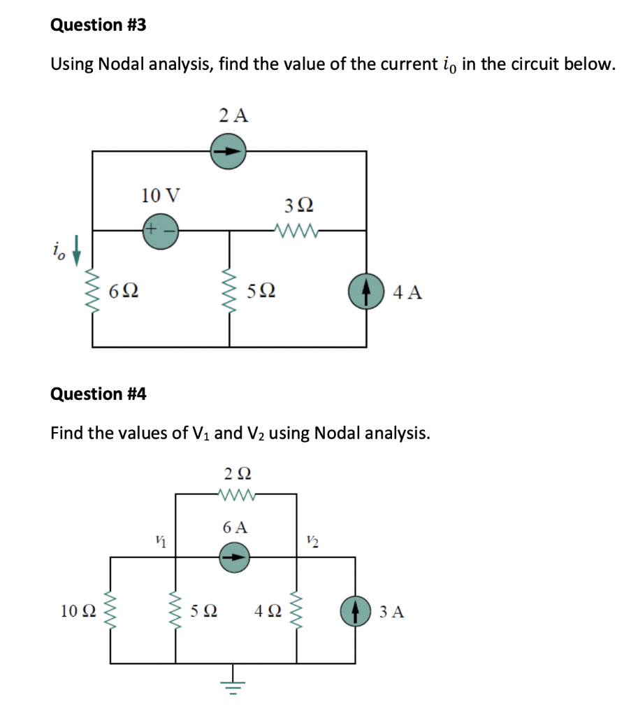 Solved Find The Current I0 In The Circuit Below Using Mesh 0251