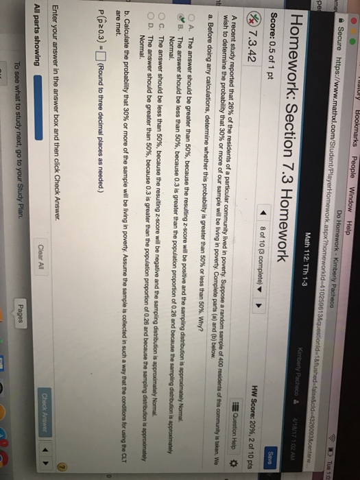 Solved Flop e People Window Help secure Do Homework Kimberly | Chegg.com