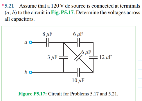 Solved *5.21 Assume that a 120 V dc source is connected at | Chegg.com