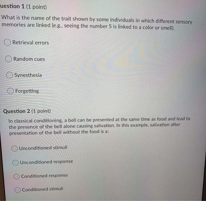 Solved uestion 1 (1 point) What is the name of the trait | Chegg.com Solved uestion 1 (1 point) What is the name of the trait | Chegg.com