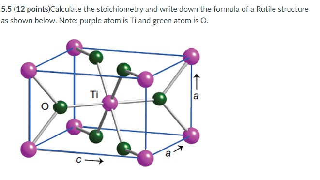 Solved 5.5 (12 points)Calculate the stoichiometry and write | Chegg.com