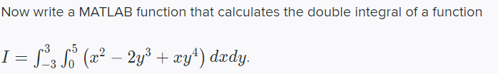 Solved Write MATLAB Function code (DO NOT USE | Chegg.com