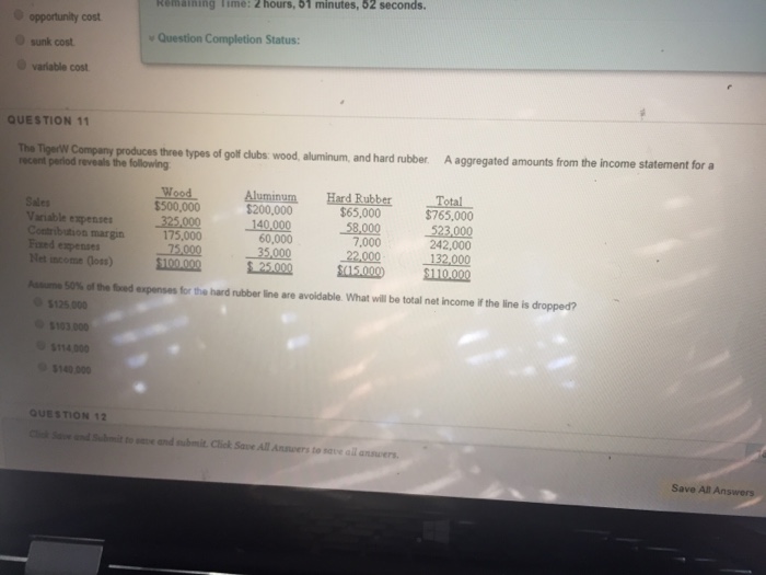 Solved Remaining Time: 2 hours, 51 minutes, 52 seconds. | Chegg.com Solved Remaining Time: 2 hours, 51 minutes, 52 seconds. | Chegg.com