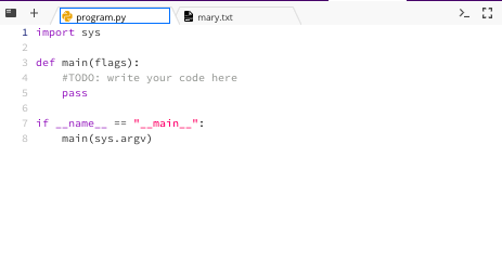 Solved Write a program that consolidates the contents of a | Chegg.com