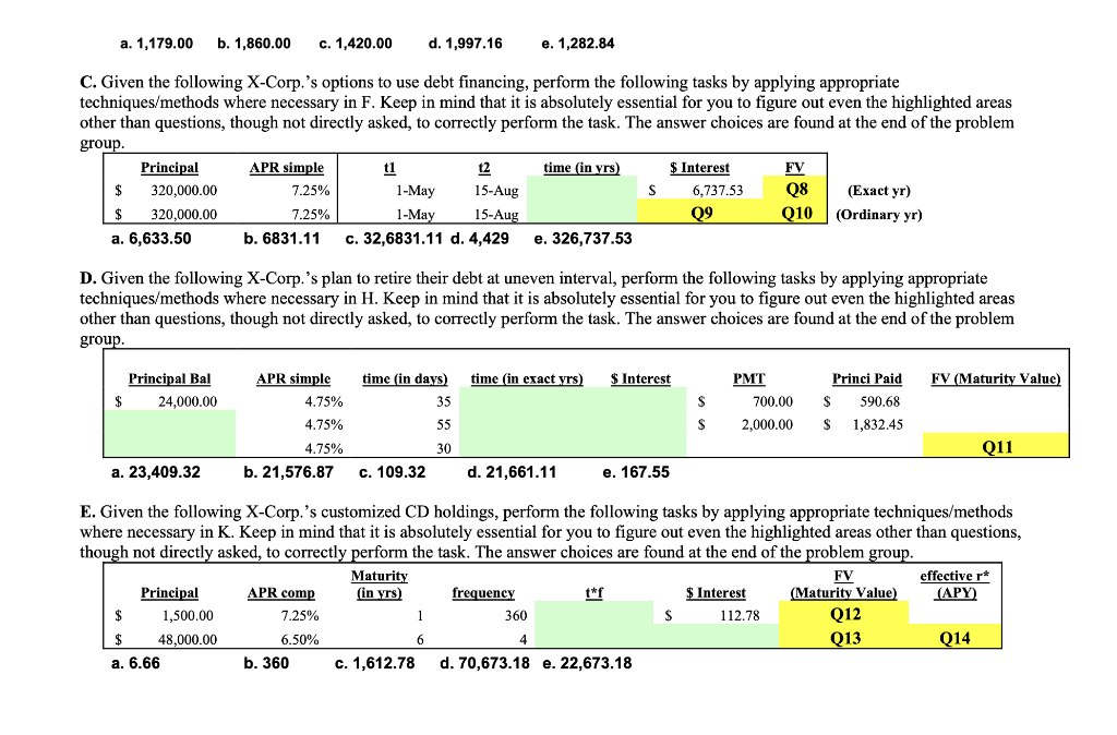 Solved 2. Identify, comprehend and analyze the quantitative | Chegg.com