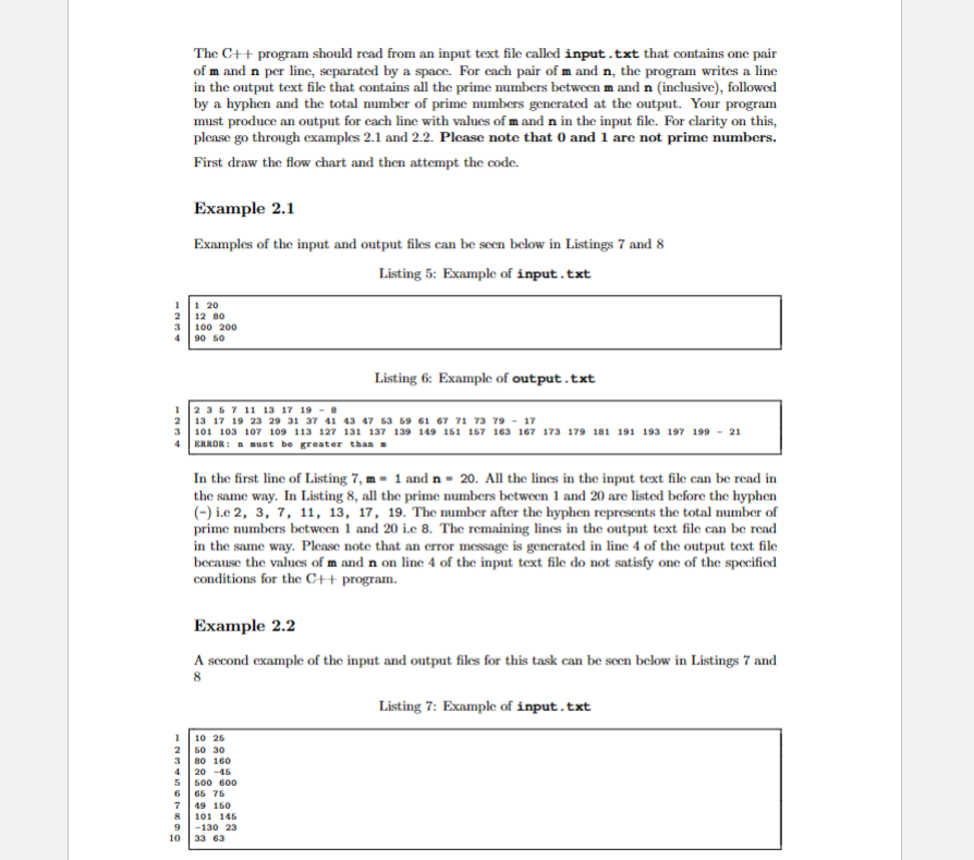 Solved Task 2 - Prime Number Counter Please note that you | Chegg.com