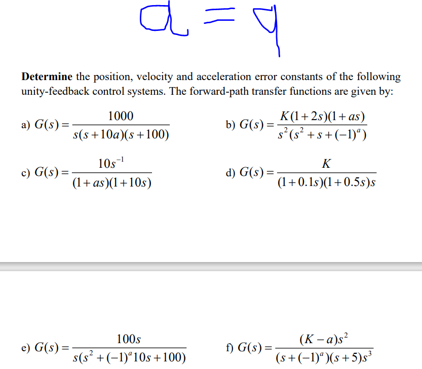 Solved A9 Determine The Position Velocity And Acceleration 