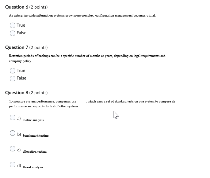 Solved A is an internal or external entity that could | Chegg.com